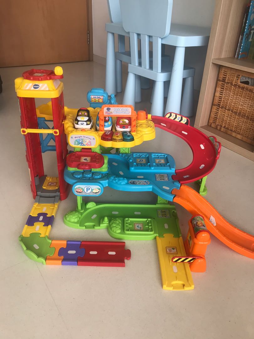 Vtech Go! Go! Car park Bundle, Babies & Kids, Infant Playtime on Carousell