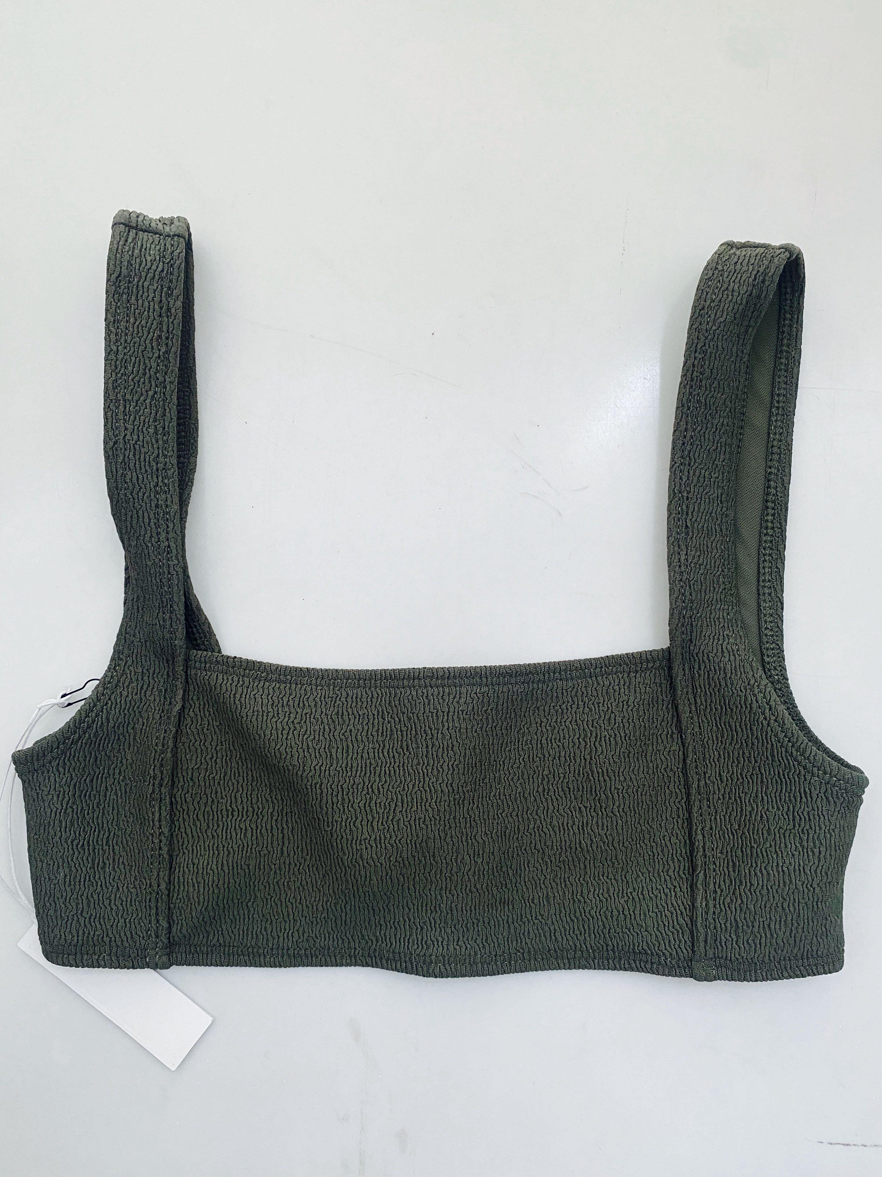 Wanderlust Swim Erin Bikini Top Olive, Women's Fashion, Swimwear ...