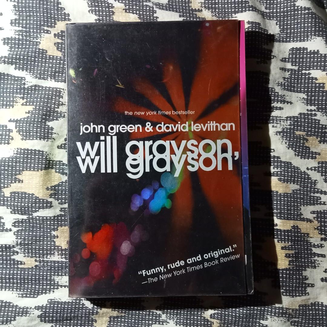 Will Grayson - John Green & David Levithan, Hobbies & Toys, Books ...