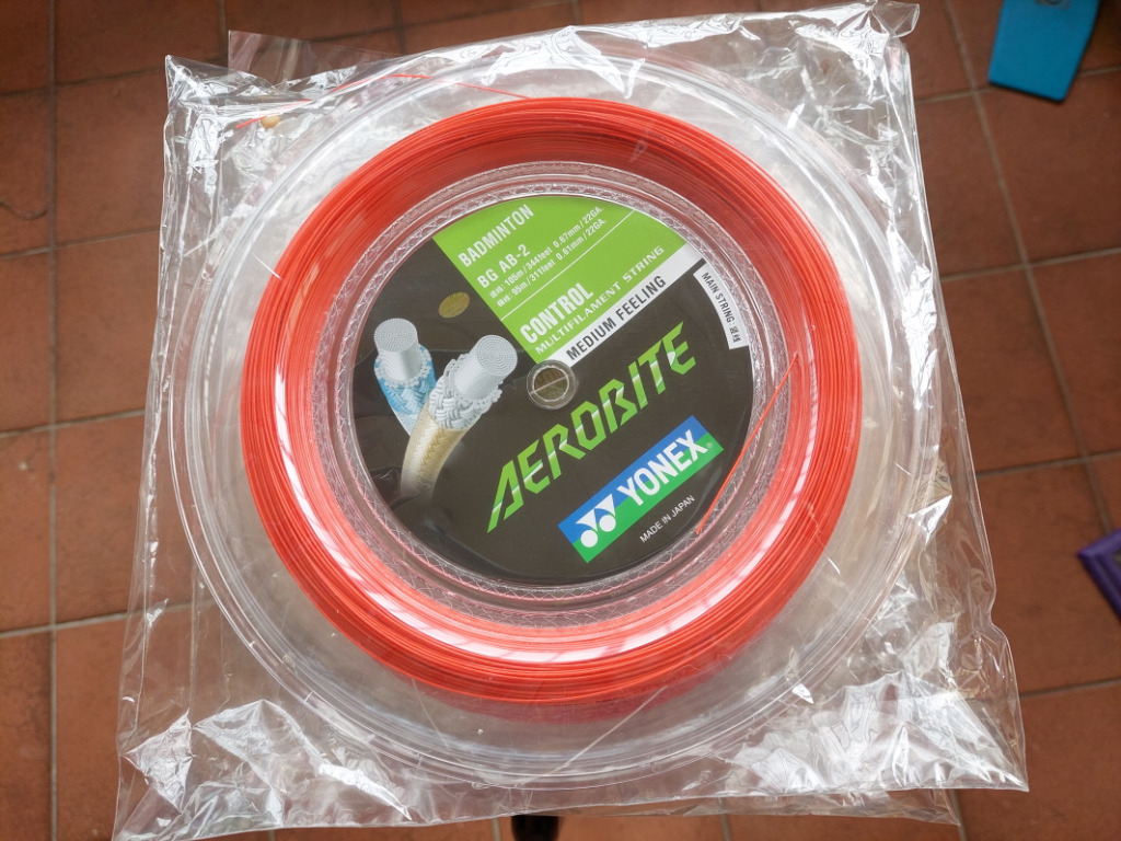 Yonex BGAB Aerobite (200m) reel, Sports Equipment, Sports & Games ...