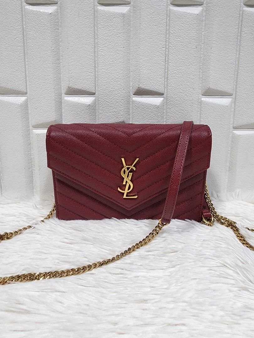 YSL woc, Luxury, Bags & Wallets on Carousell
