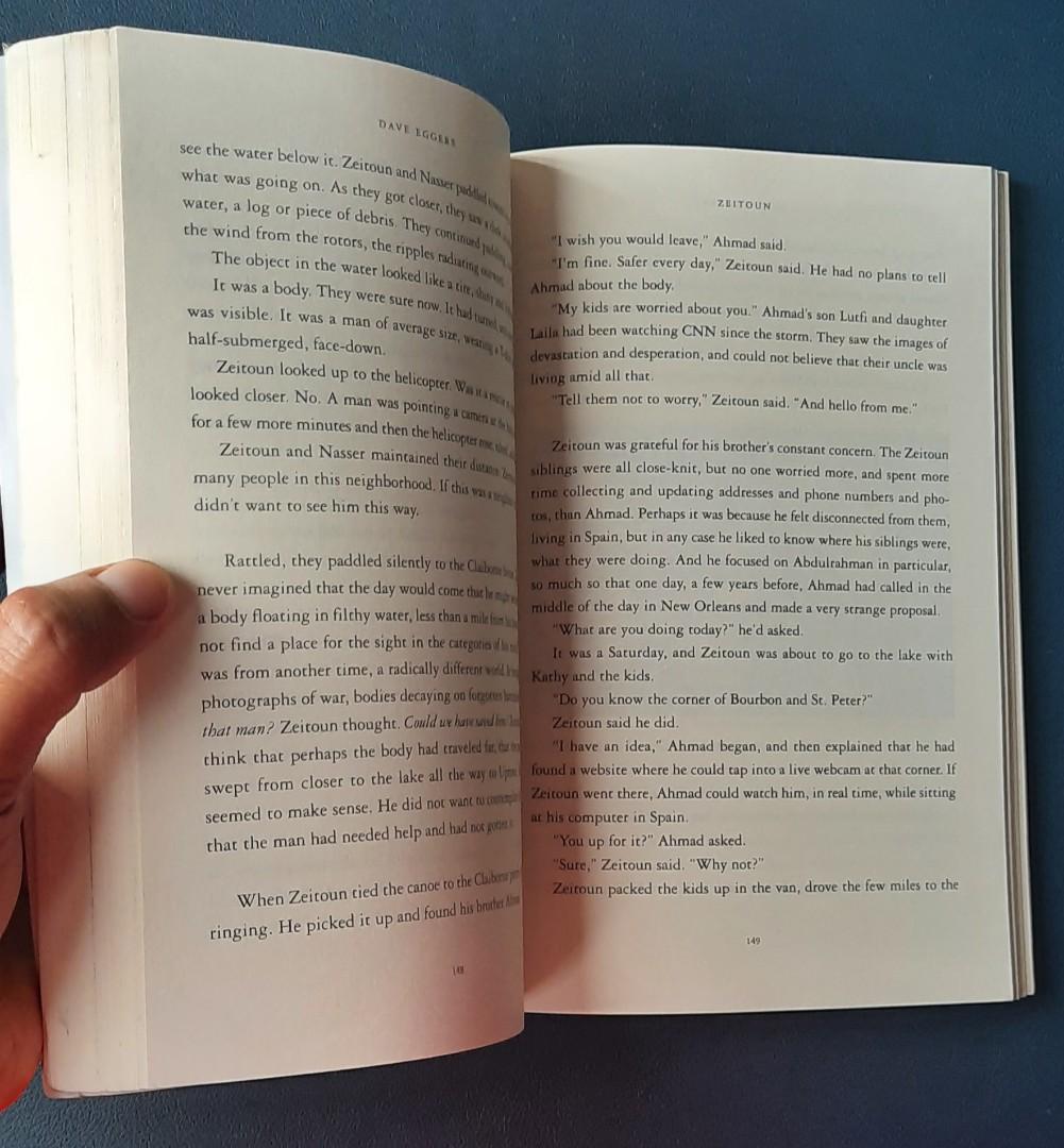 Zeitoun by Dave Eggers, Hobbies & Toys, Books & Magazines, Fiction ...