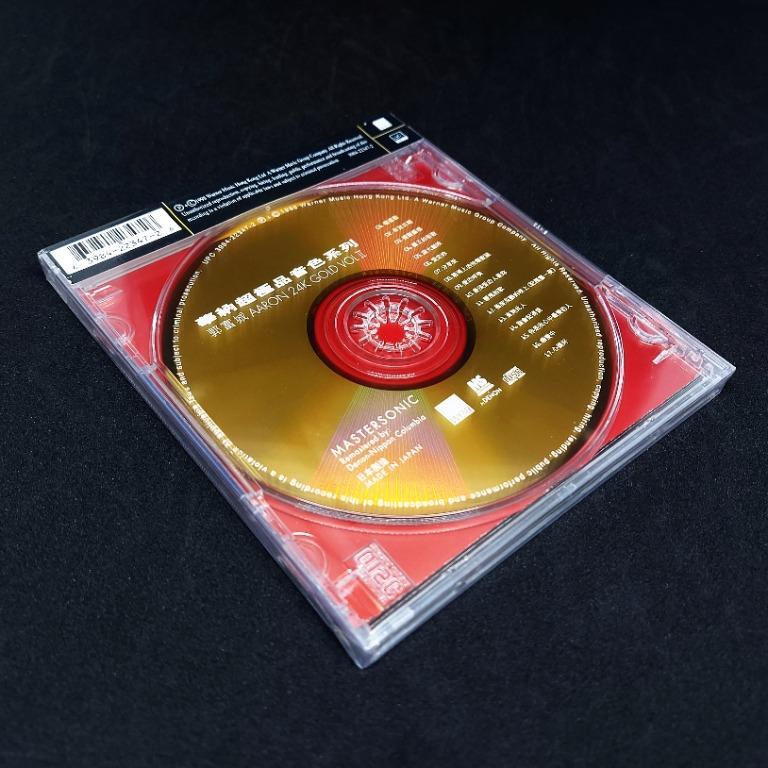 郭富城精選17首VOL II 24K金碟 - 華納超極品音色系列 AARON 24K GOLD DISC CD VOL 2 日本製造, 興趣及 ...