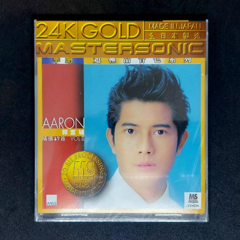郭富城精選17首VOL II 24K金碟 - 華納超極品音色系列 AARON 24K GOLD DISC CD VOL 2 日本製造, 興趣及遊戲, 音樂樂器 & 配件, 音樂與媒體 - CD ...