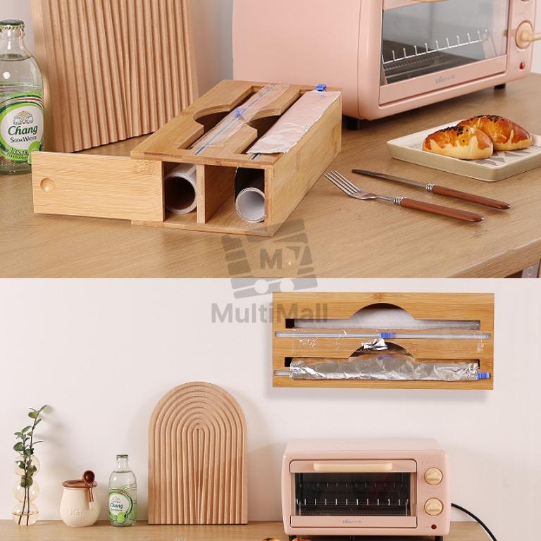 2 Rolls Cling form or aluminium Premium Bamboo Organiser, Furniture ...