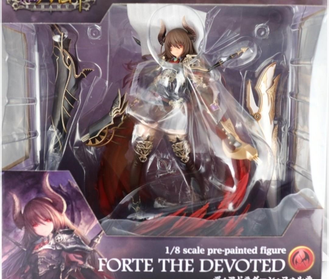 全新 壽屋 神擊的巴哈姆特 FORTE THE DEVOTED 黑暗龍騎兵 法爾緹 1/8 PVC Figure, 興趣及遊戲, 玩具 ...