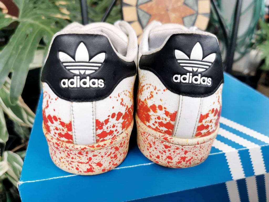 Adidas Superstar X Paint Splatter (Pride) 10.5US MEN 100% LEGIT ...