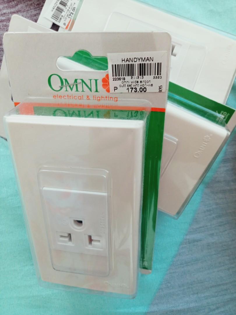Aircon/ AC/Washing machine outlet in set of 4, TV & Home Appliances ...