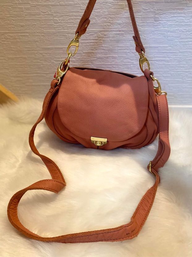 Anne Mone 2 way orange, Luxury, Bags & Wallets on Carousell