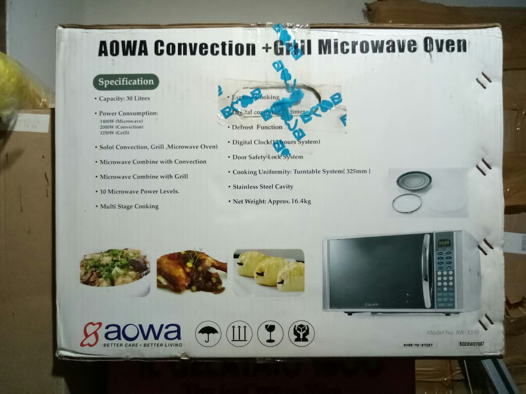 Aowa convection +Grill Microwave oven, Kitchen & Appliances di Carousell