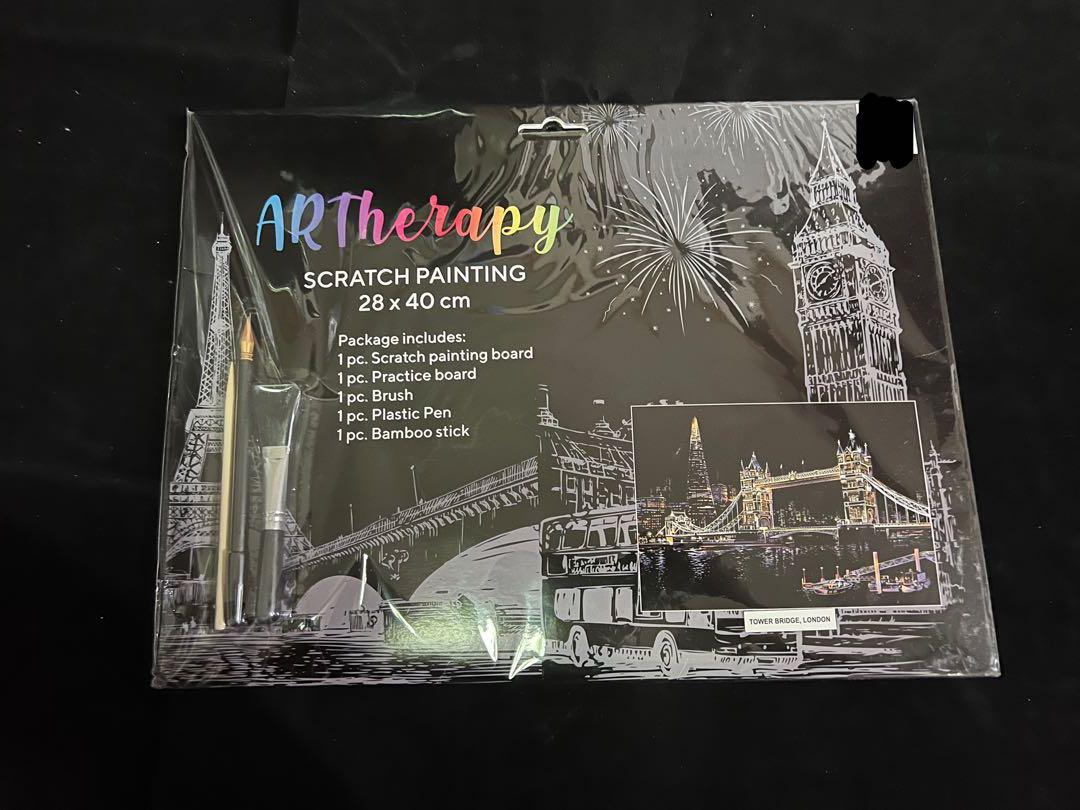 Art Therapy Scratch Painting, Hobbies & Toys, Stationary & Craft, Art ...