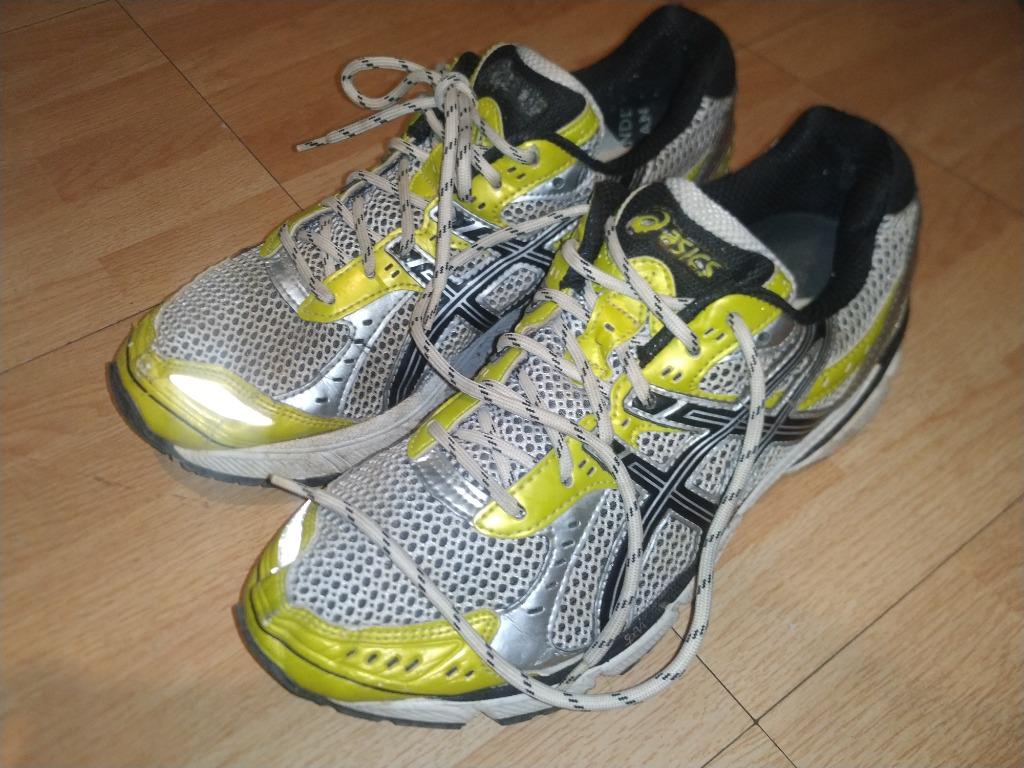 Asics Gel-1160 Silver/Yellow Limited Edition Running, Men's Fashion ...