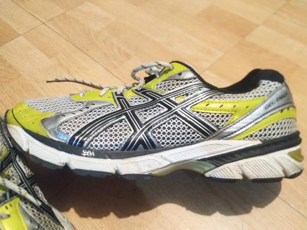 Asics Gel-1160 Silver/Yellow Limited Edition Running, Men's Fashion ...