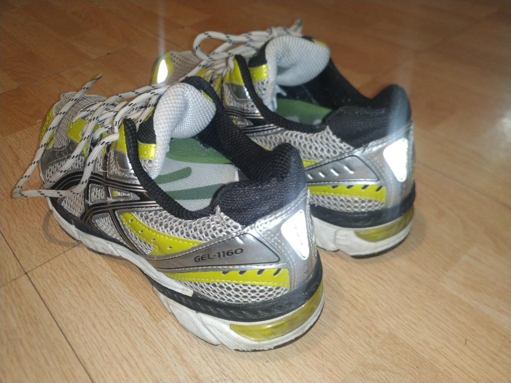 Asics Gel-1160 Silver/Yellow Limited Edition Running, Men's Fashion ...