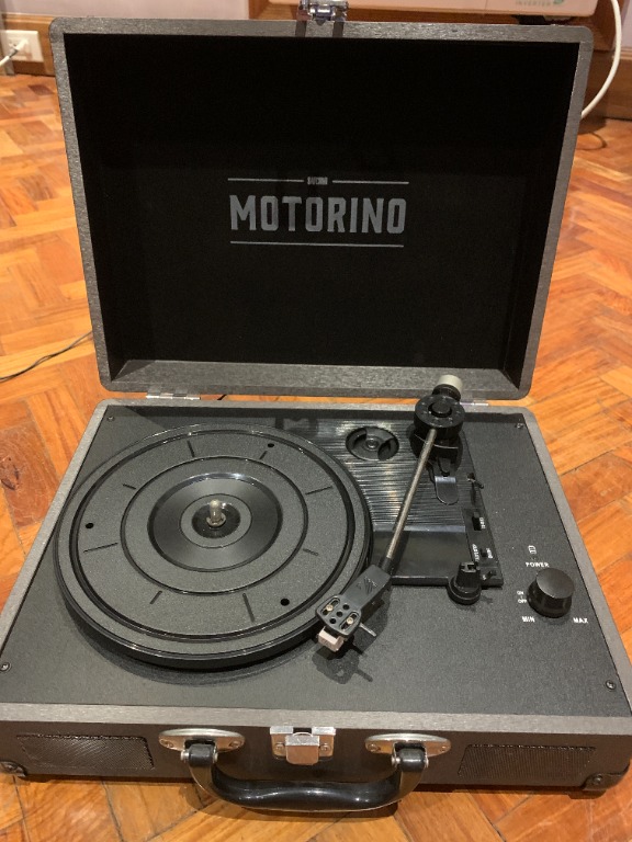Authentic Motorino Record Player Turntable, Audio, Portable Music ...