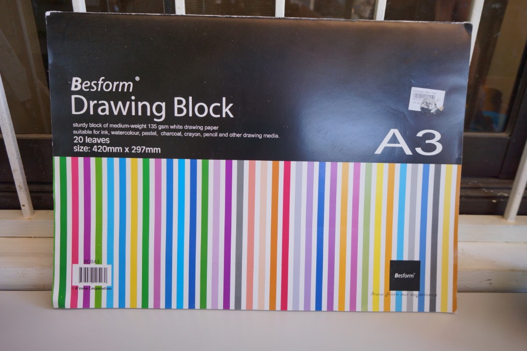 Besform Drawing Block, Hobbies & Toys, Stationary & Craft, Art & Prints ...