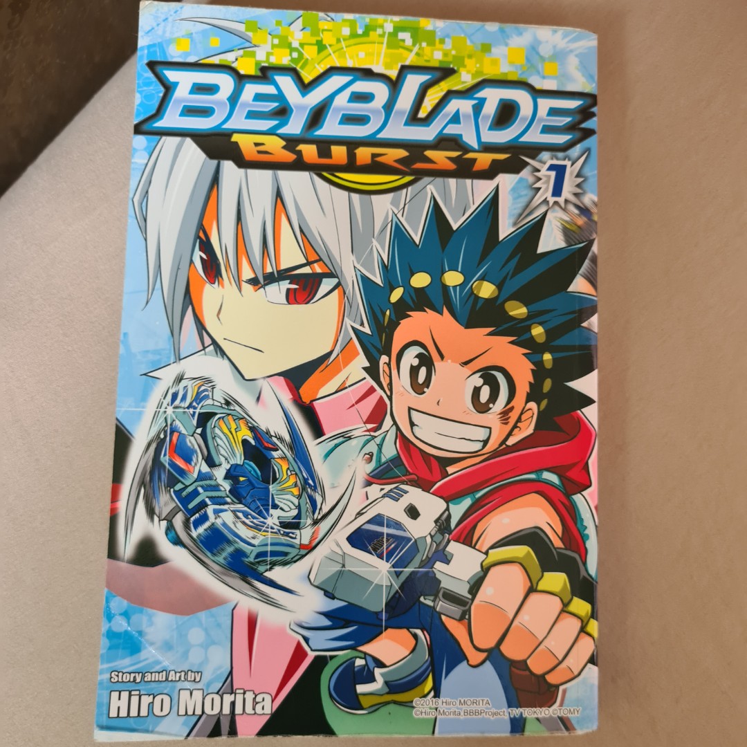 Beyblade book 1, Hobbies & Toys, Books & Magazines, Comics & Manga on ...