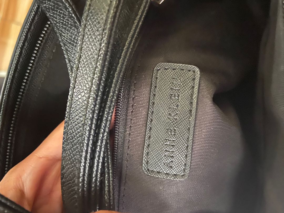 Black Ann Klein, Women's Fashion, Bags & Wallets, Tote Bags on Carousell