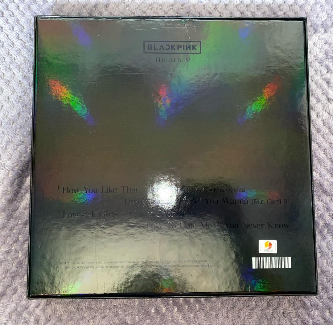 BLACKPINK THE ALBUM LIMITED LP -complete inclusions- unsealed, Hobbies ...