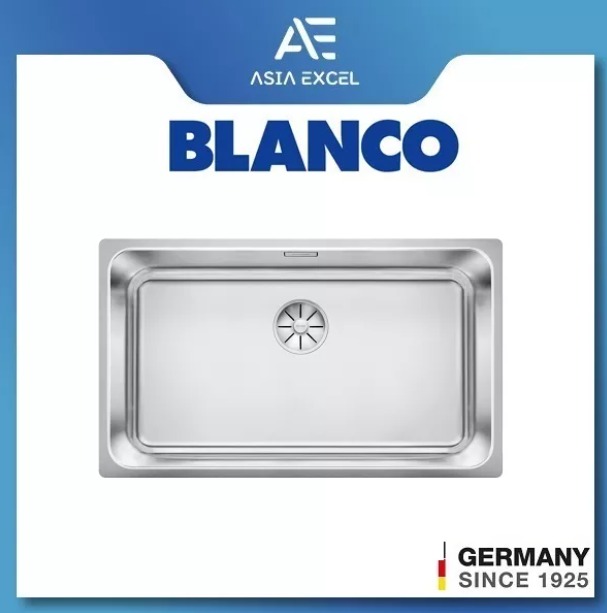 BLANCO SOLIS 700-U SINGLE BOWL STAINLESS STEEL KITCHEN SINK, Furniture ...