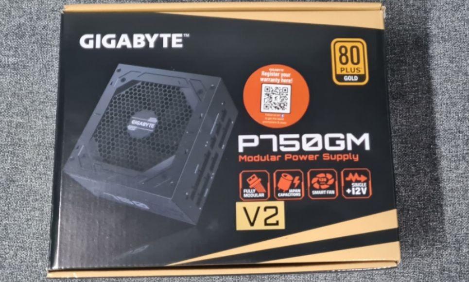 [BNIB] Brand New Gigabyte P750GM V2 80+ Gold Fully Modular Power Supply ...
