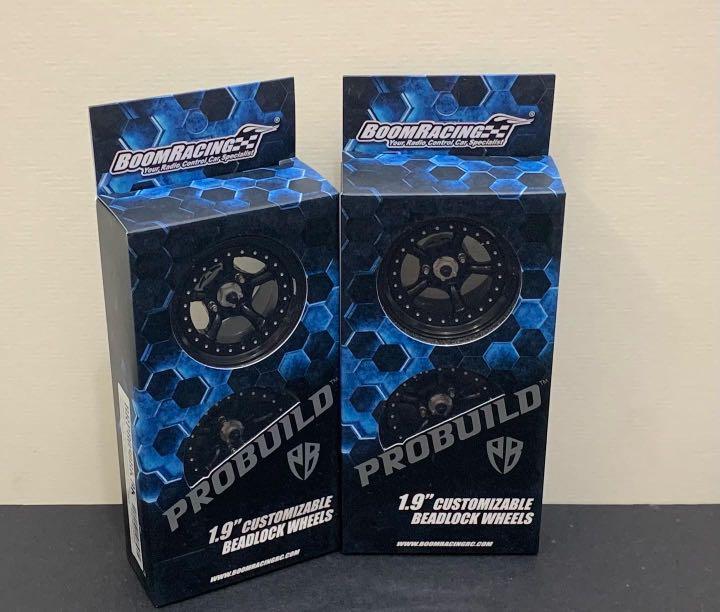 Boom Racing Probuild 1.9” Spectre Beadlock Wheels for RC Crawler ...