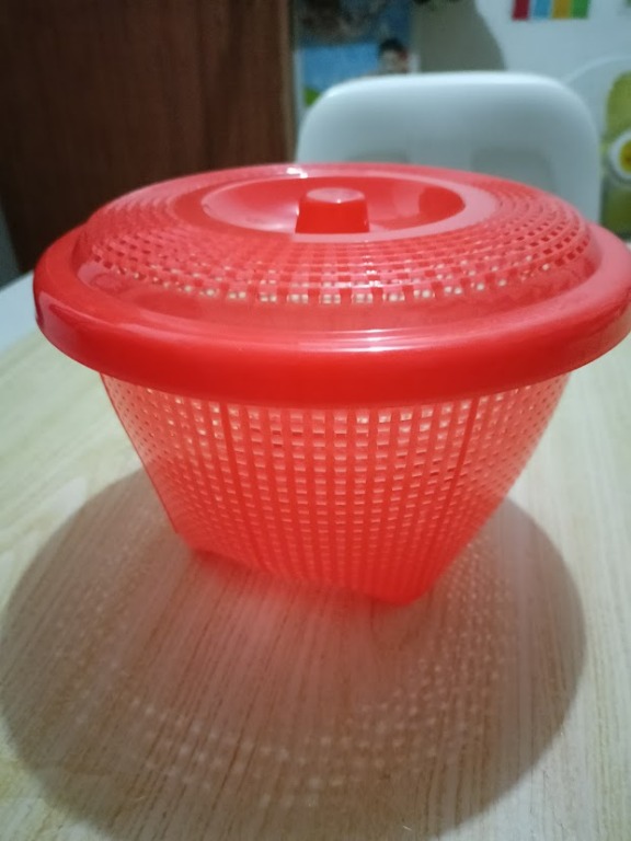 Brand New Plastic Container Strainer with Cover, Furniture & Home ...