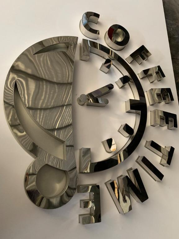 Brass Build Up Signages, Commercial & Industrial, Construction ...