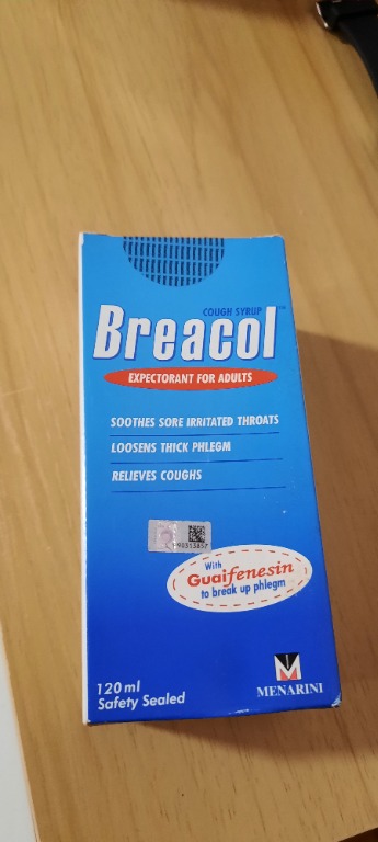 Free Breacol Expectorant cough Mixture with purchase , Health ...