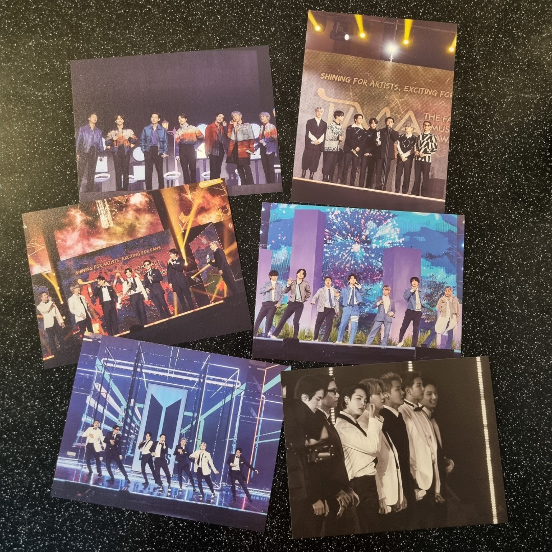 BTS The Fact OT7 Group Postcards Set, Hobbies & Toys, Memorabilia ...