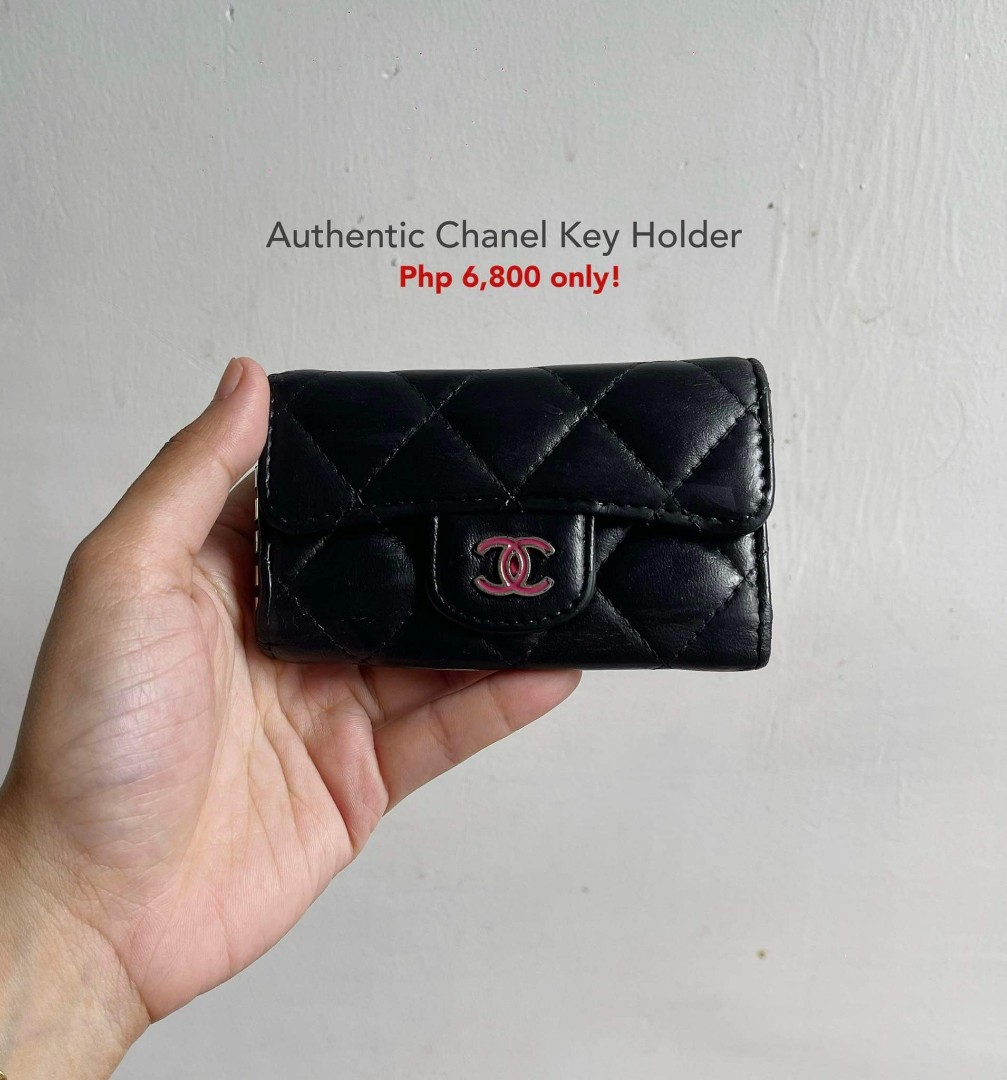 Chanel key holder, Women's Fashion, Bags & Wallets, Wallets & Card ...