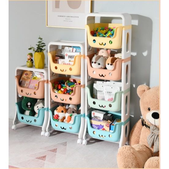 Children's toy storage rack,cabinet, sorting rack, Furniture & Home ...