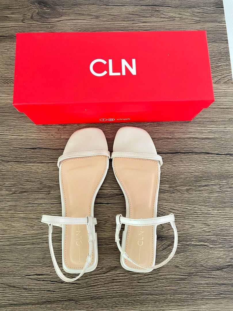CLN Off white Sandals, Women's Fashion, Footwear, Flats & Sandals on ...