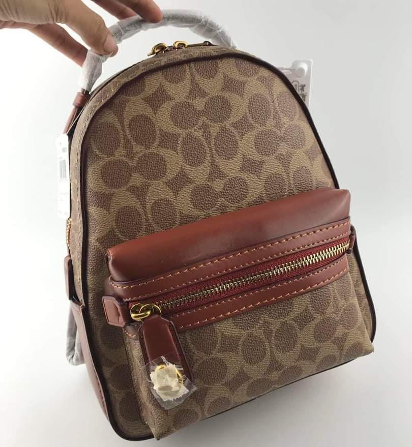 Coach Signature canvas with refined calf leather, Luxury, Bags ...