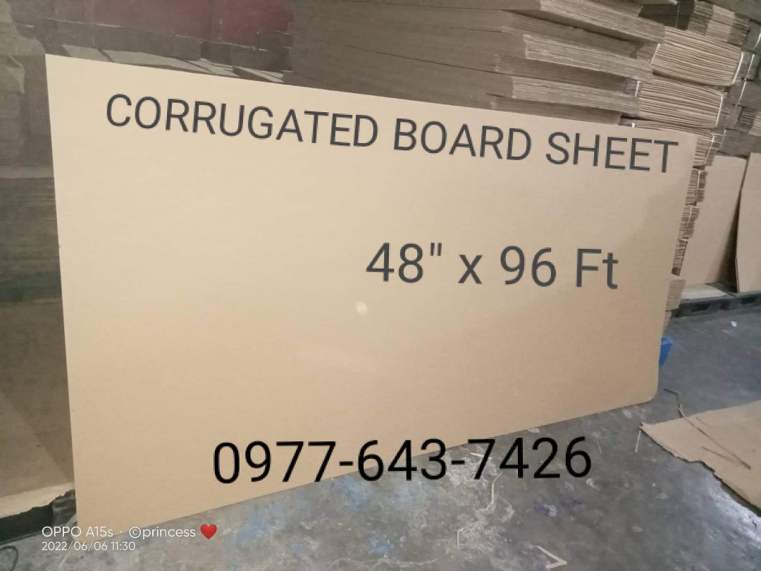 Corrugated Board Sheet, Commercial & Industrial, Industrial Equipment ...
