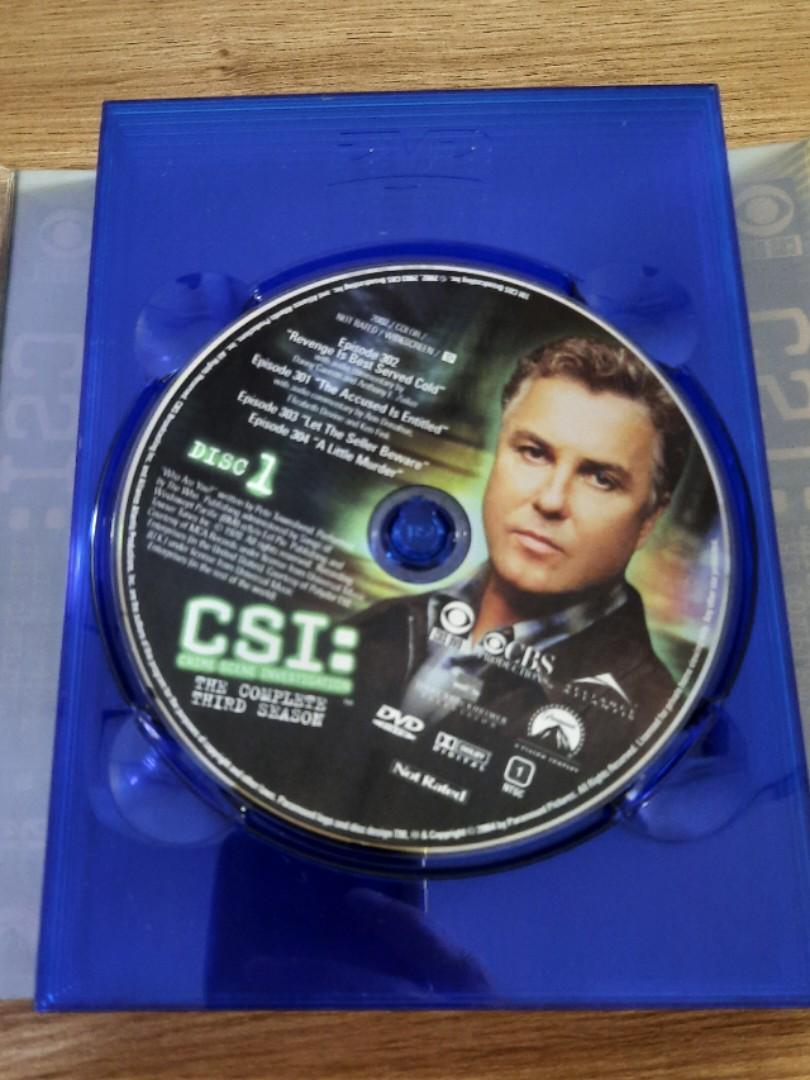 CSI : Crime Scene Investigation (Complete Third Season DVD set ...