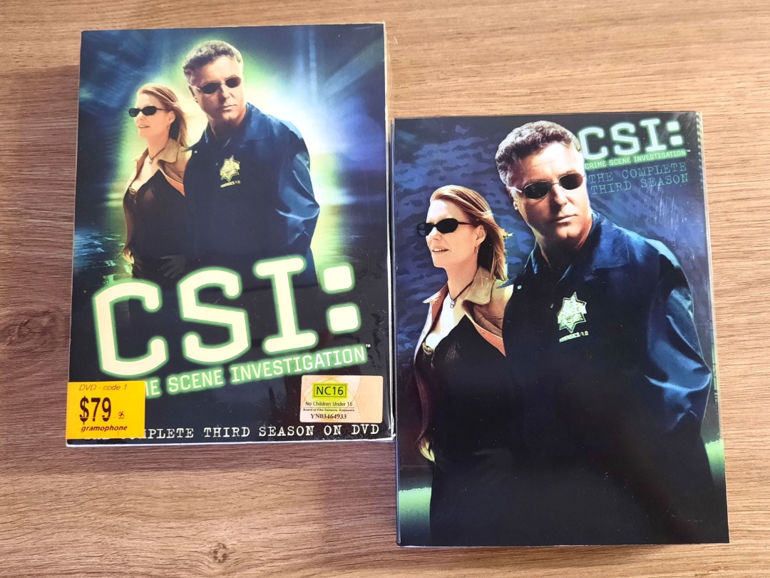CSI : Crime Scene Investigation (Complete Third Season DVD set ...