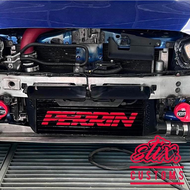 Custom Radiator Template Decal For Spray, Car Accessories, Accessories ...