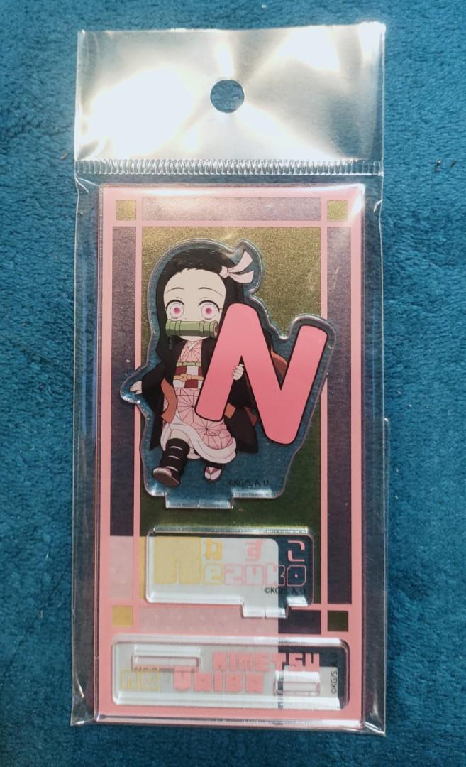Demon Slayer Nezuko Acrylic Alphabet Version, Hobbies & Toys, Toys ...