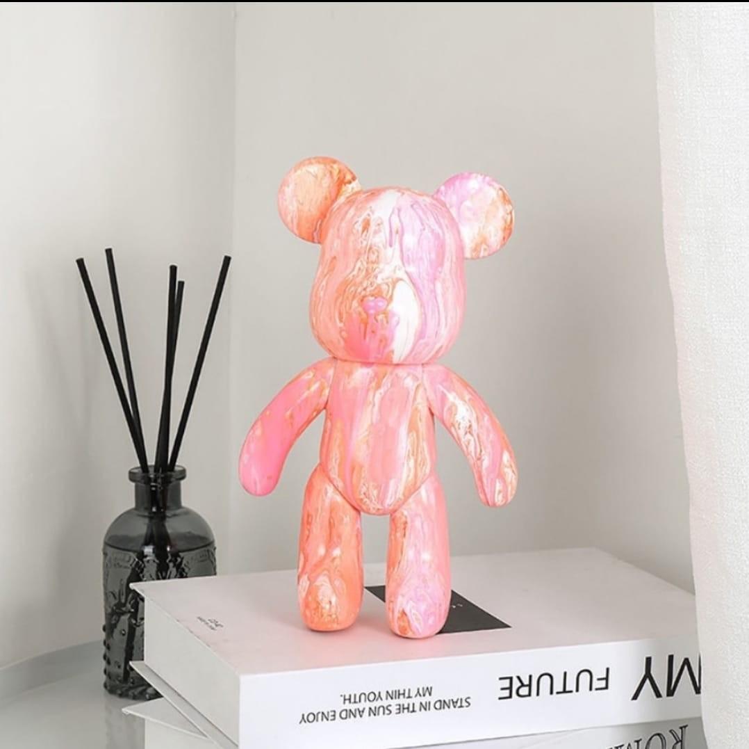 DIY fluid painting model bear toy / bear DIY/ DIY bear / cute DIY bear ...