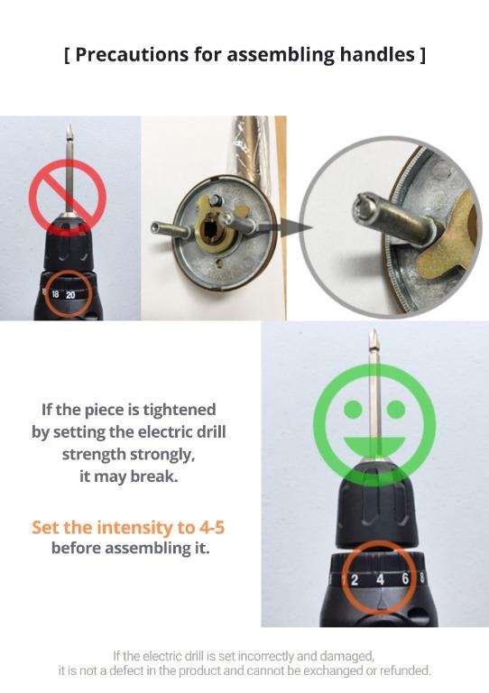 [DOMUS] Door Handle 905 White, Furniture & Home Living, Security ...