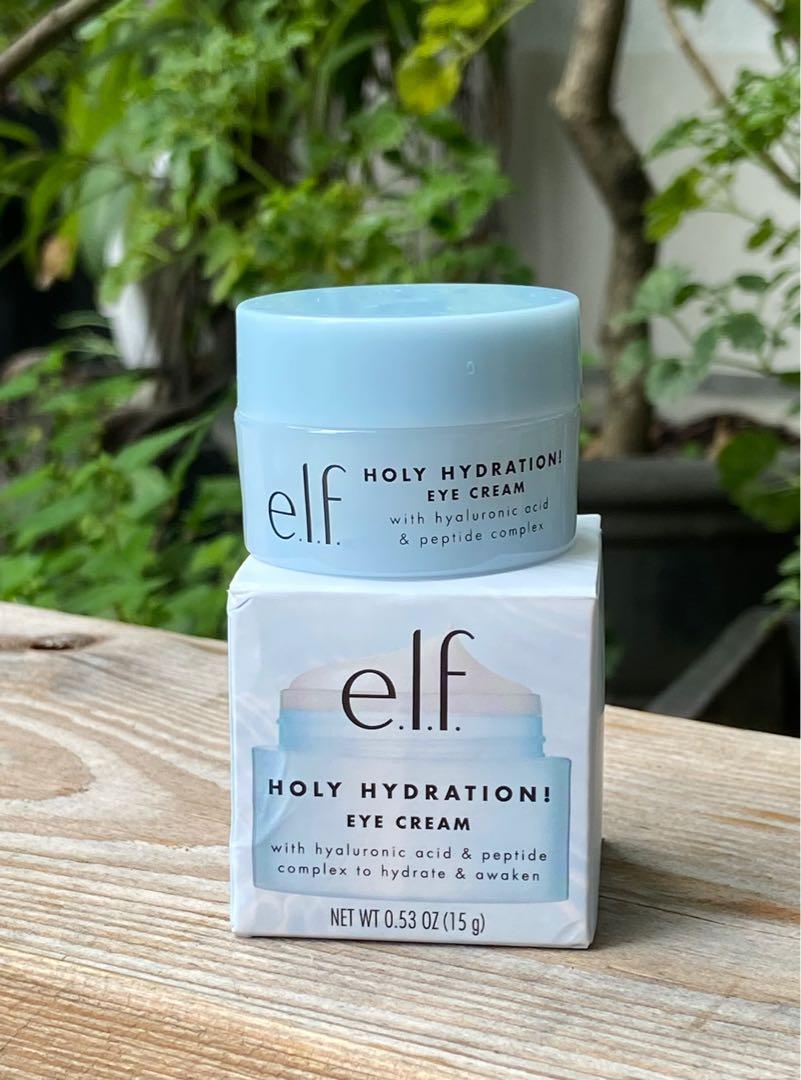 e.l.f. Holy Hydration Eye Cream Cruelty Free and Vegan No Parabens ...