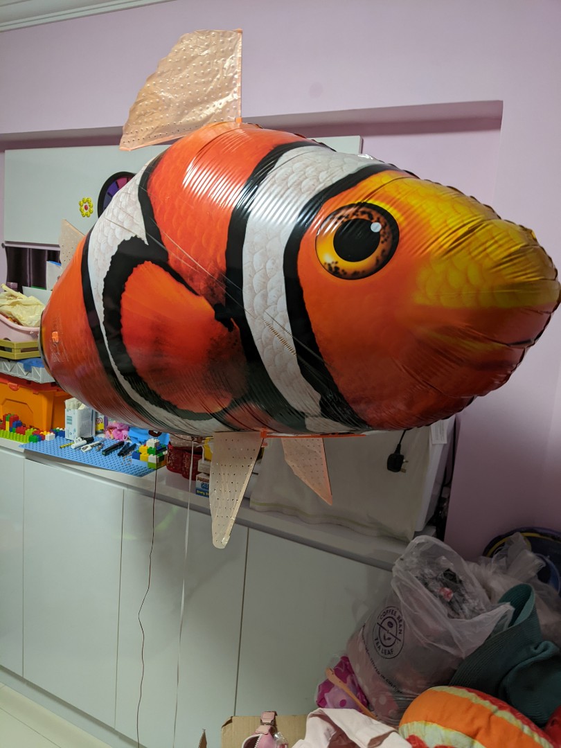 Flying Nemo remote control, Babies & Kids, Infant Playtime on Carousell