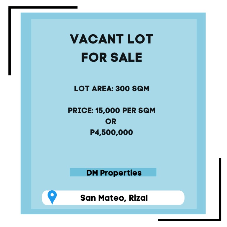 For Sale: Vacant Lot at Vista Hermosa, Brgy. Gulod Malaya, San Mateo ...