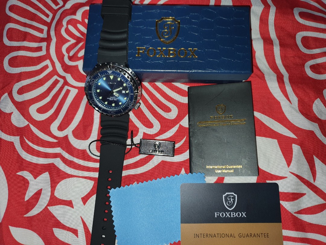 FOXBOX DIVER WATCH.., Men's Fashion, Watches & Accessories, Watches on ...
