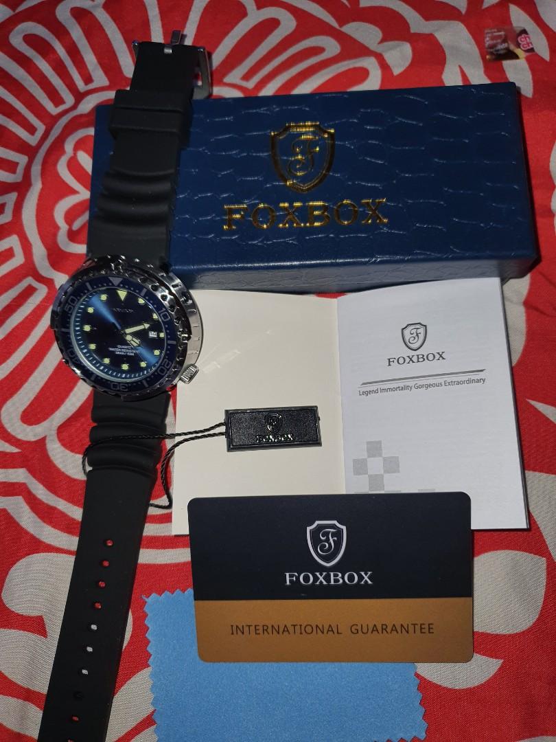 FOXBOX DIVER WATCH.., Men's Fashion, Watches & Accessories, Watches on ...