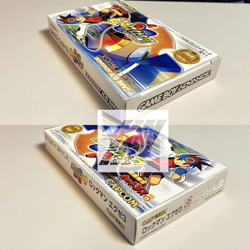 [GBA] Nintendo GameBoy Advance Rockman Exe 3 (MegaMan Battle Network 3 ...