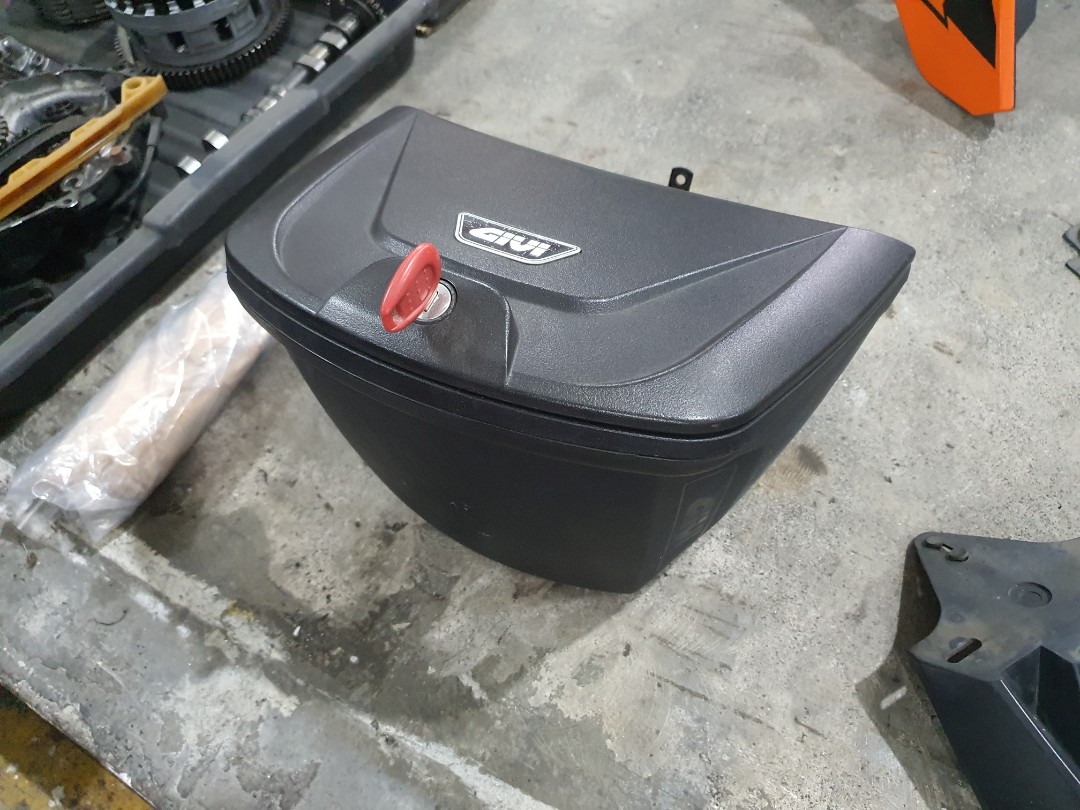 Givi box for small bike, Motorcycles, Motorcycle Accessories on Carousell