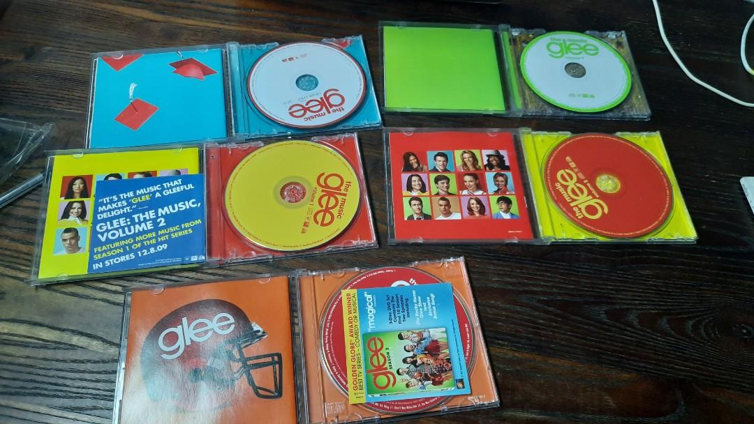 Glee soundtrack CDs, Hobbies & Toys, Music & Media, CDs & DVDs on Carousell