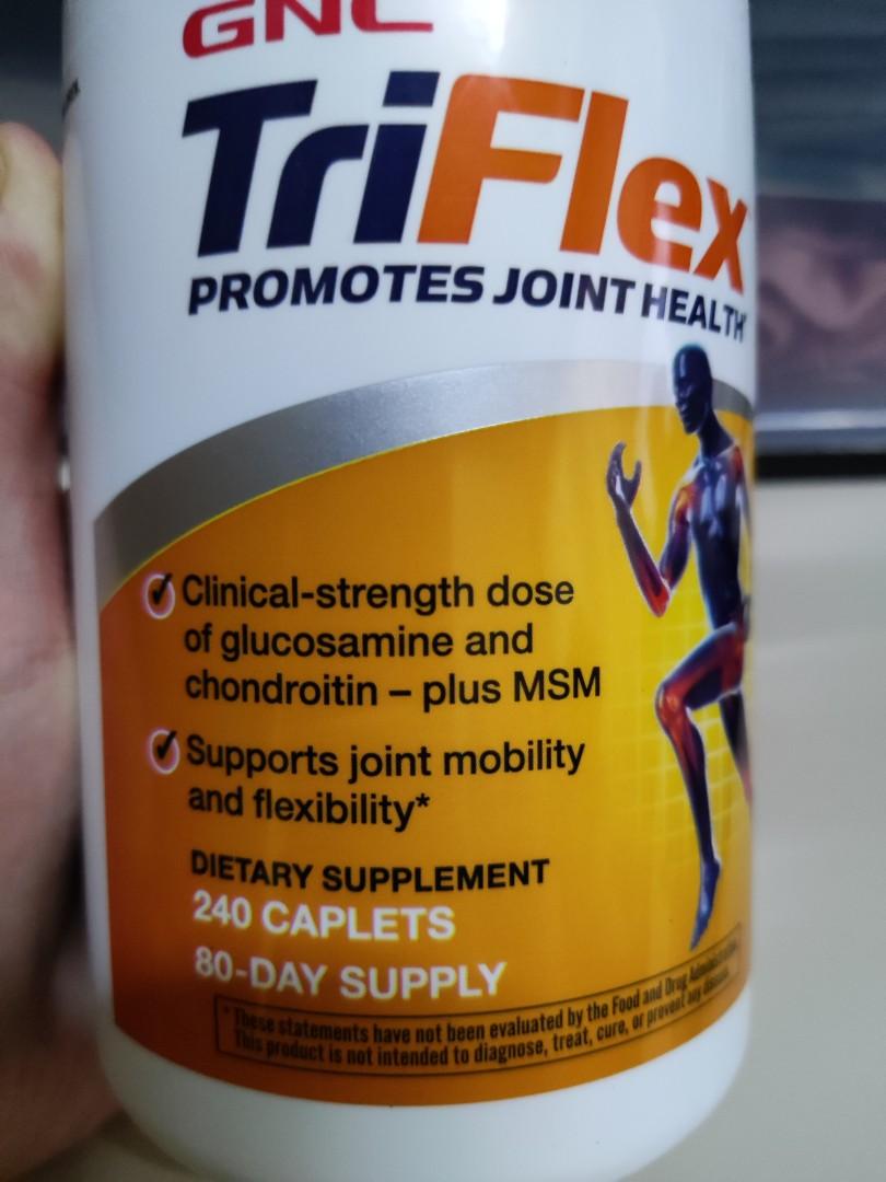 GNC TriFlex Promote Join Health 240 Capsules, Health & Nutrition ...